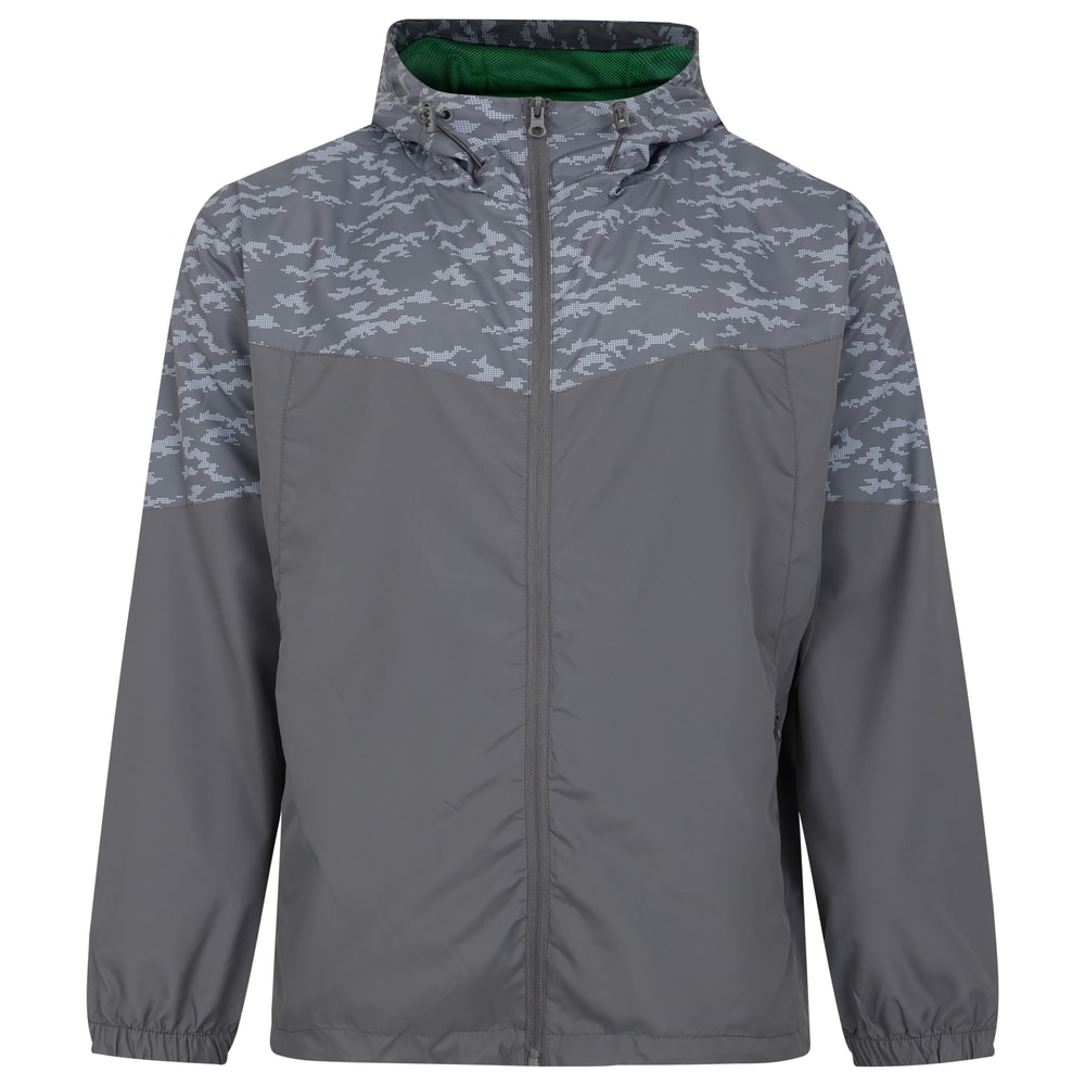 Bigdude Lightweight Camo Jacket Charcoal | BigDude