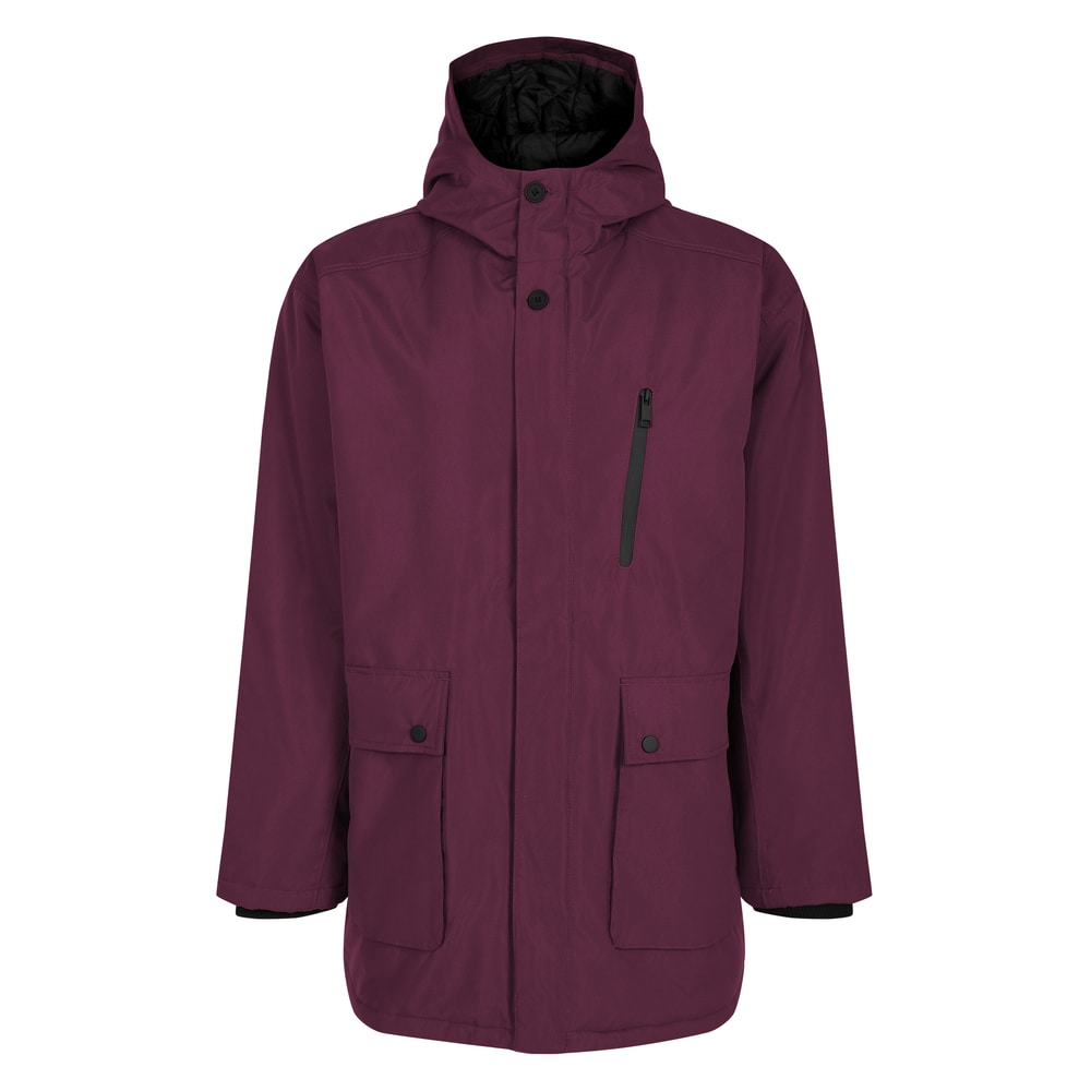 Bigdude Utility Coat Burnt Burgundy | BigDude