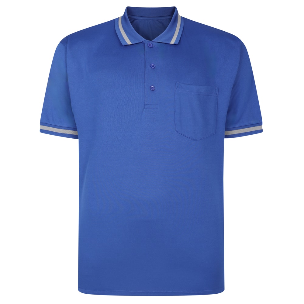 Bigdude Performance Polo Deep Blue | BigDude